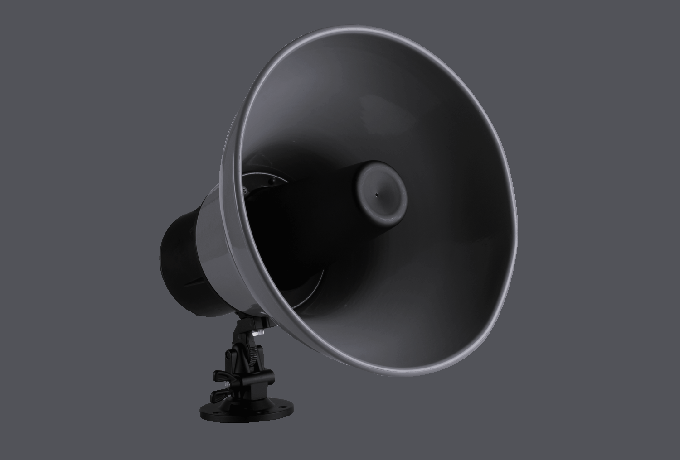 Waterproof Outdoor Horn Speaker SIP Enabled PoE Supported