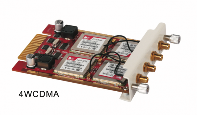 Through Asterisk 1.8x Voip Module 4 Internally Assembled SIM Cards